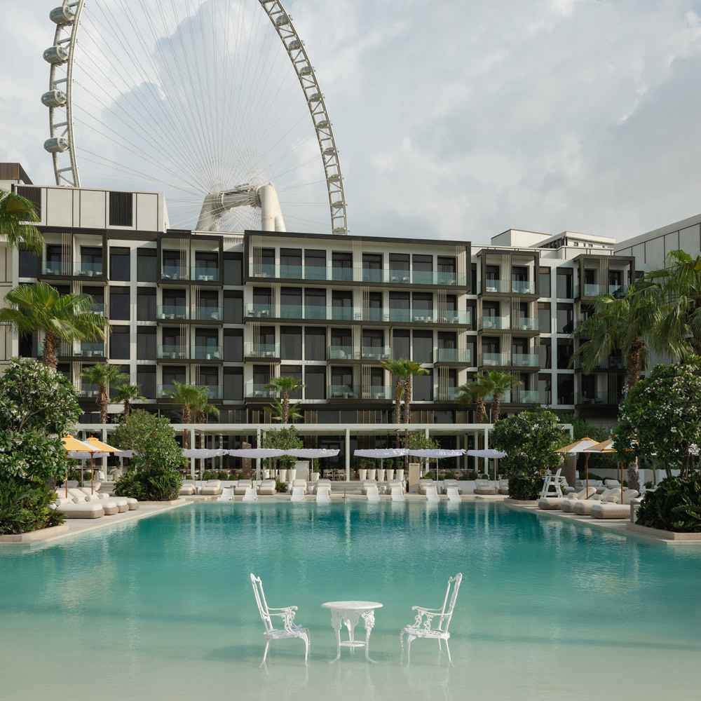 Luxury Beach & Roman-Style Pool | Delano Dubai Bluewaters